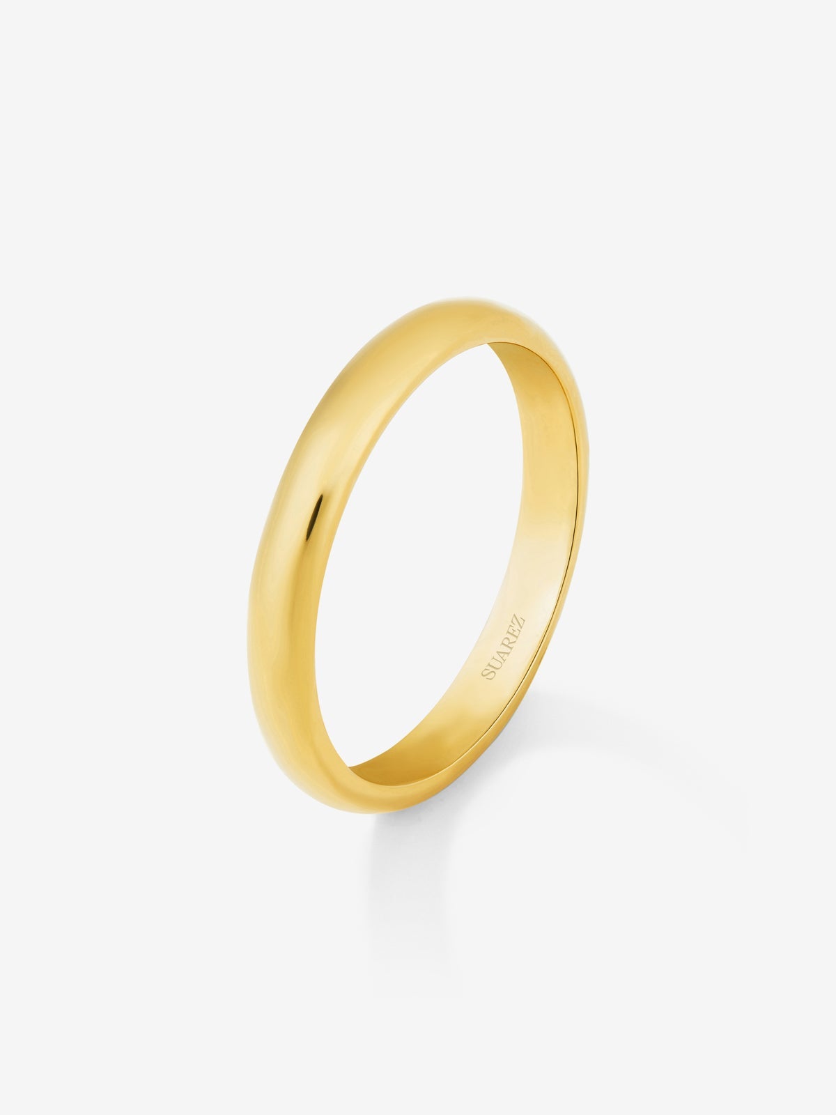 18K yellow gold wedding ring | Luxury Jewellery | Suarez Jewellery ...